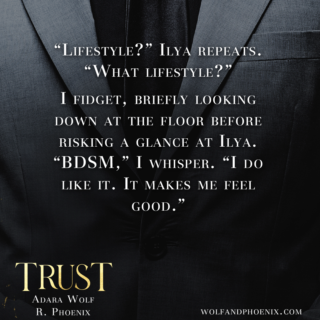 Trust: Chapter 9 (Micah) - Wolf & Phoenix
